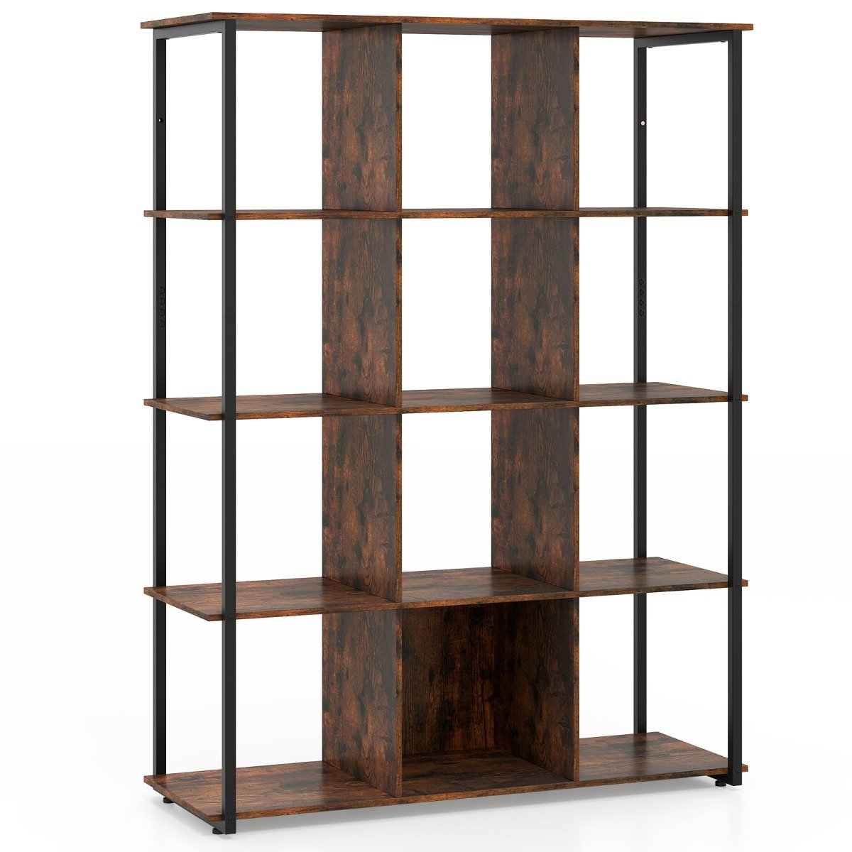 Industrial Open Shelf Display Rack with 2 Anti-tipping Kits for Living ...