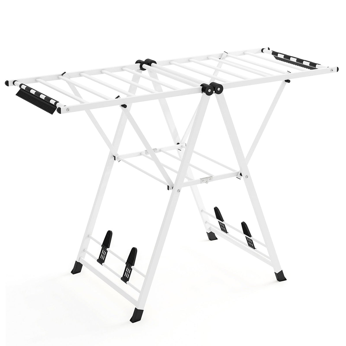 Clothes Drying Rack Foldable Laundry Drying Rack with 16 Drying Rails ...