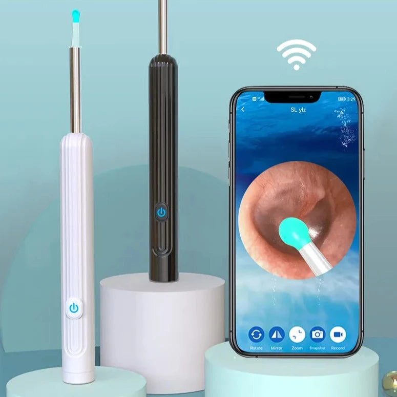 NATFIRE NE7 Otoscope - Smart Ear Cleaning Endoscope Camera for Personal ...