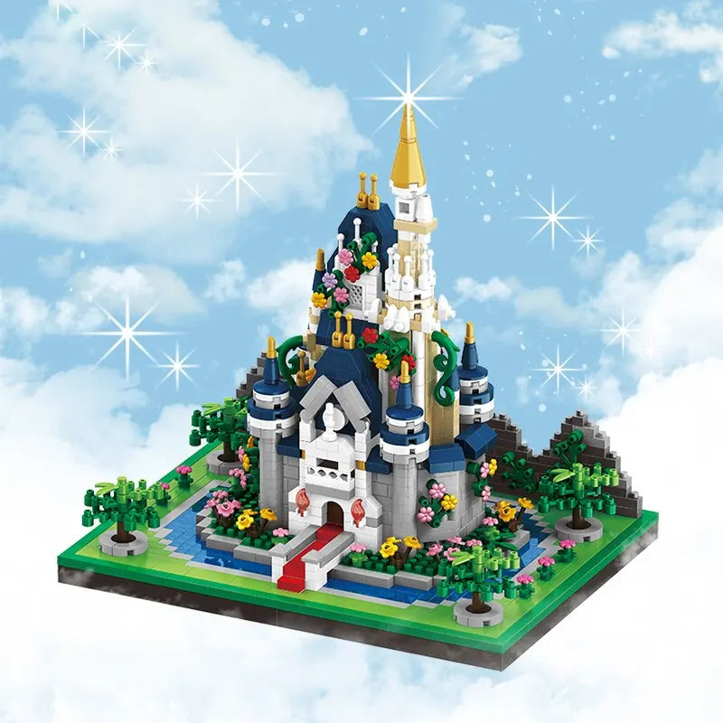 DIY Fairy Tale Princess Castle Building Blocks Toy - Perfect Children's ...