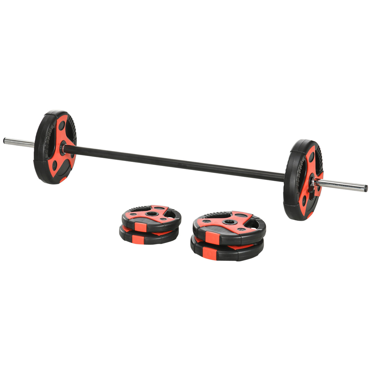 20kg Adjustable Barbell Set for Home Gym Strength Training — Shopsta UK