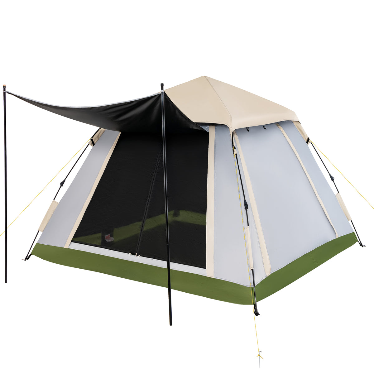 Instant 2-4 Person Pop-up Tent - Quick Setup Shelter for Camping — Shopsta UK