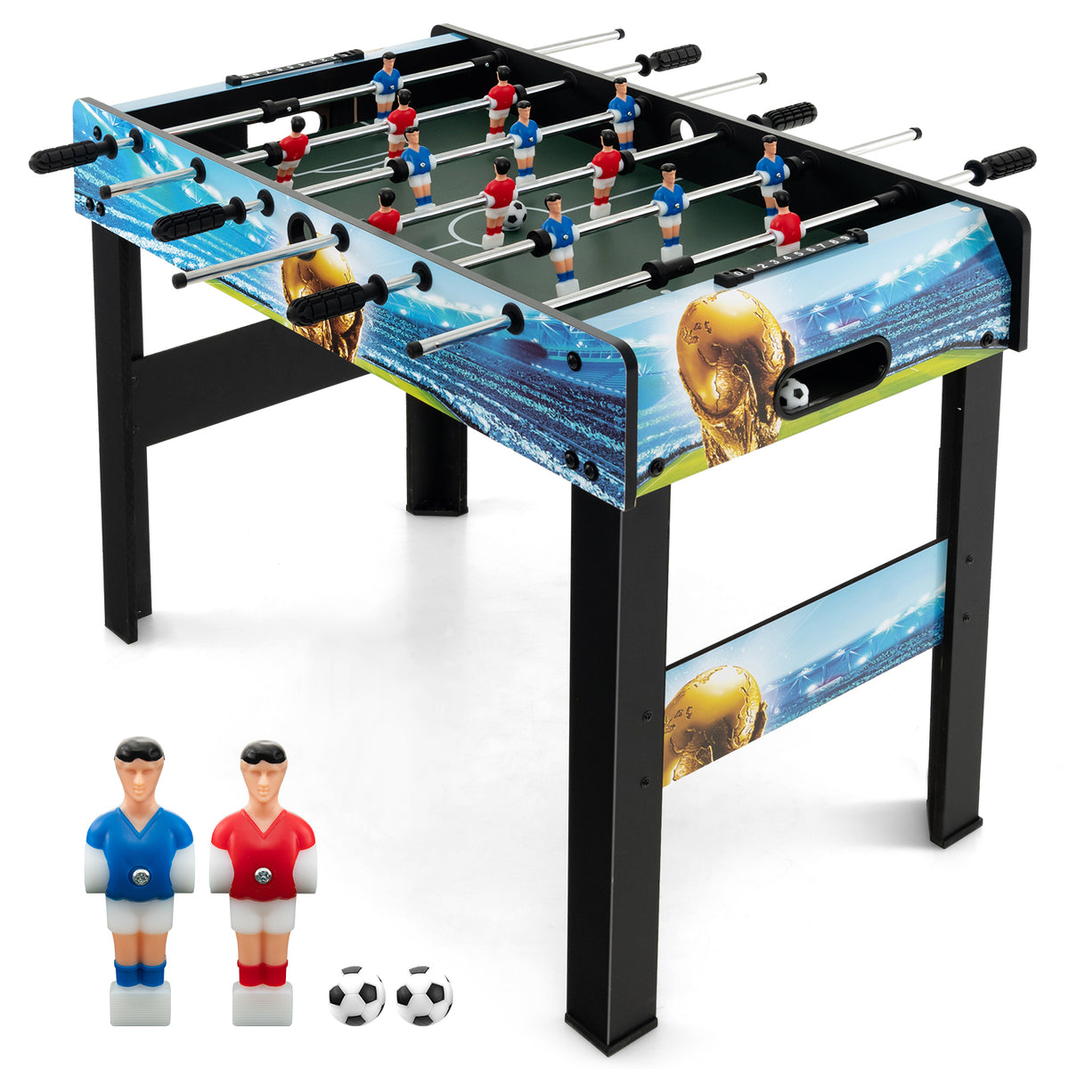 Soccer Game Table - Freestanding, Ideal for Home & Game Room ...
