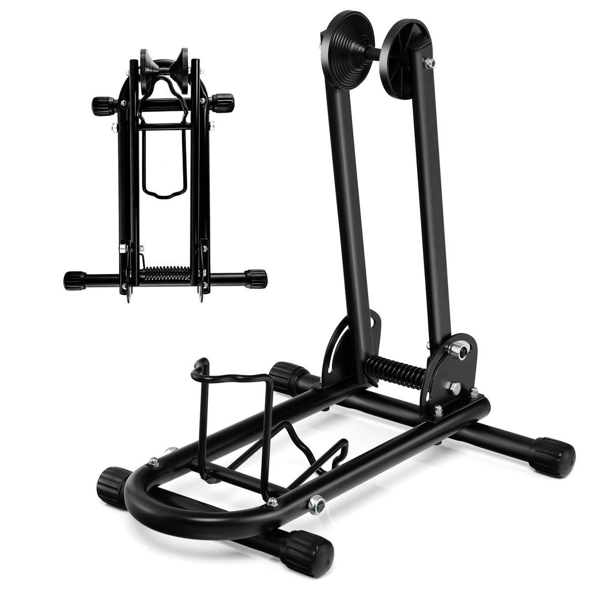 Foldable Bike Stand for Road & Mountain Bicycles - BikeMate StoreWell ...