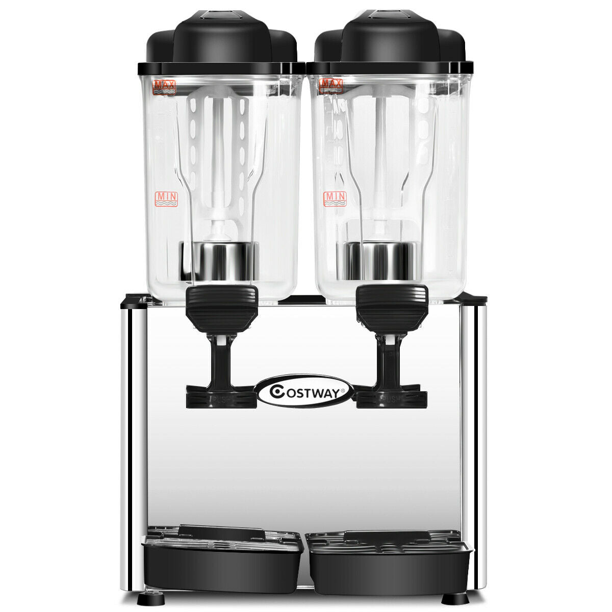 Dual Tank 36L Commercial Juice Dispenser for Restaurants and Cafes ...