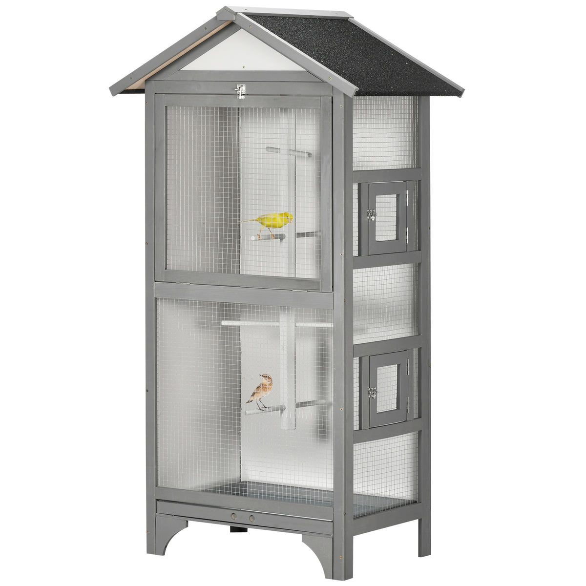 Weatherproof Outdoor Aviary for Finches & Canaries - Garden Bird Cage ...