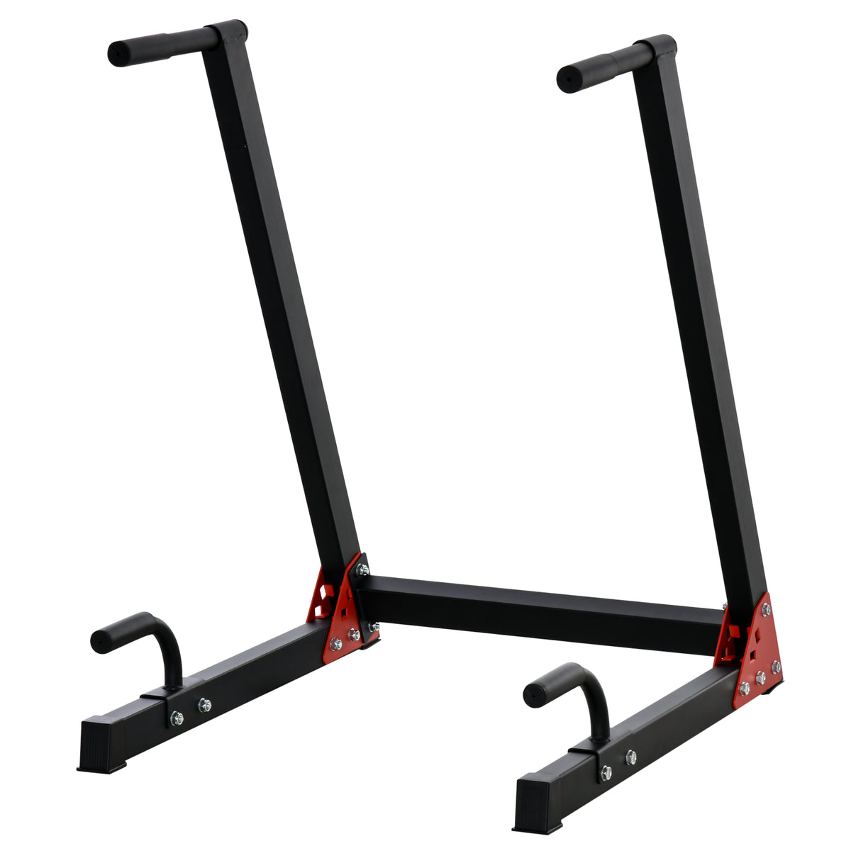 Durable Dip Station Stand - Home Gym Tricep & Pull-Up Workout Equipment ...